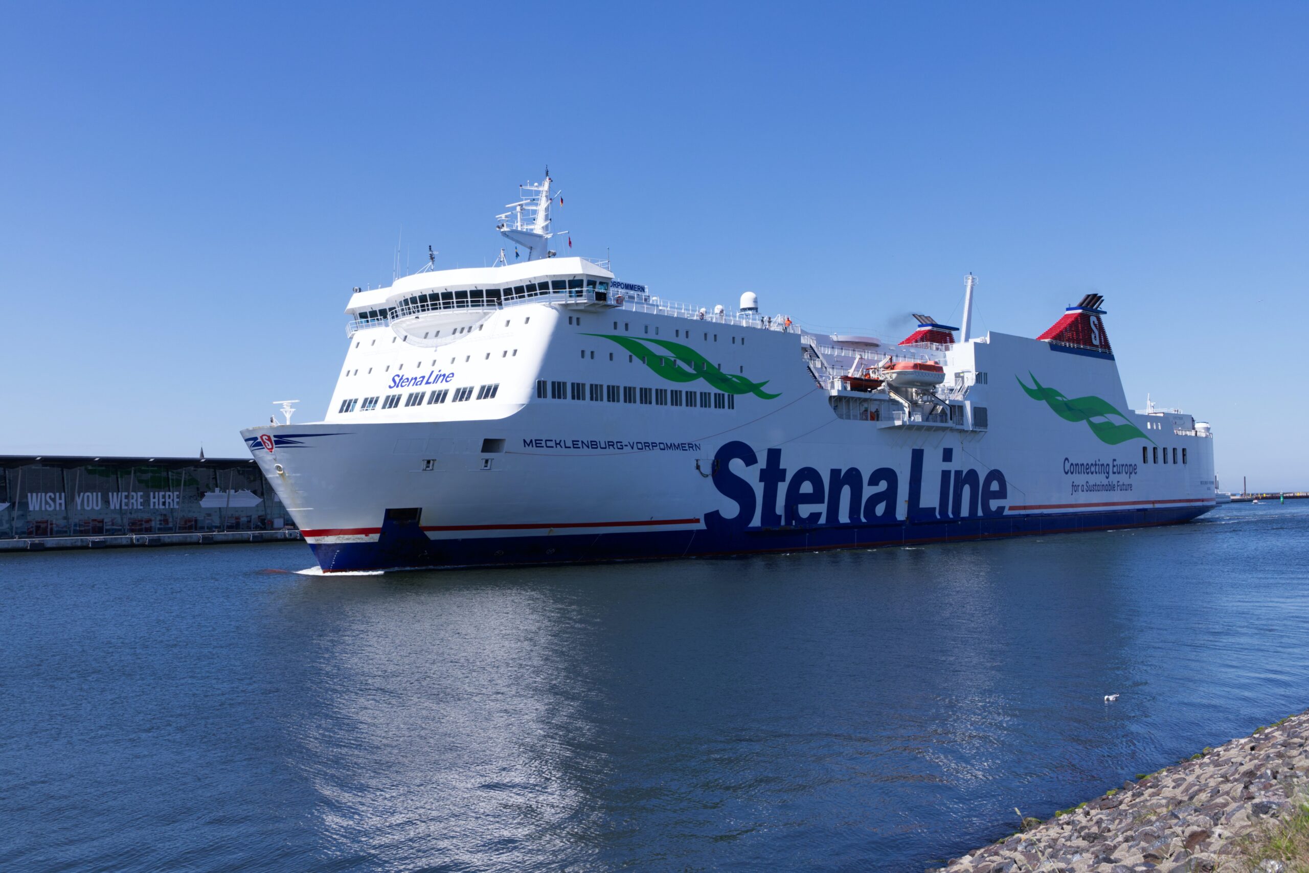 “Stena Line” plāno pakāpeniski attīstīt un modernizēt iegādāto ...